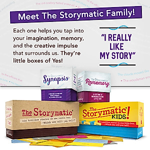 Storymatic Synapsis – Creative Writing Prompts for Adults and Young Writers – Storytelling Game