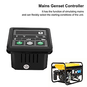 Outdoor Generator Controller Automatic Switch Module Dual Power Switch Controller with LED Display ATS220 AC30‑300V