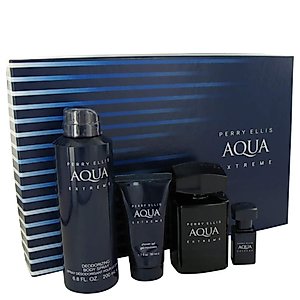 Perry Ellis Gift Set Aqua Extreme
