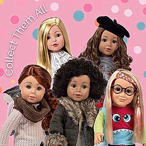 Adora Fun, Amazing Sweet Girls - Ava! 18” Amazon Exclusive Play Doll in Soft Vinyl, Perfect Dressing and Styling Outfit Changeable with Other Amazing Girl Dolls