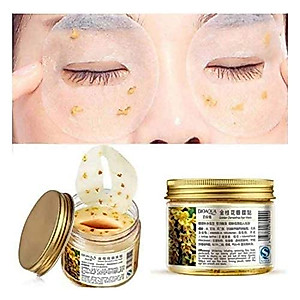 BIOAQUA Gold Osmanthus Lemon Eye Mask 80 Pcs Women Collagen Gel Protein Nourishing