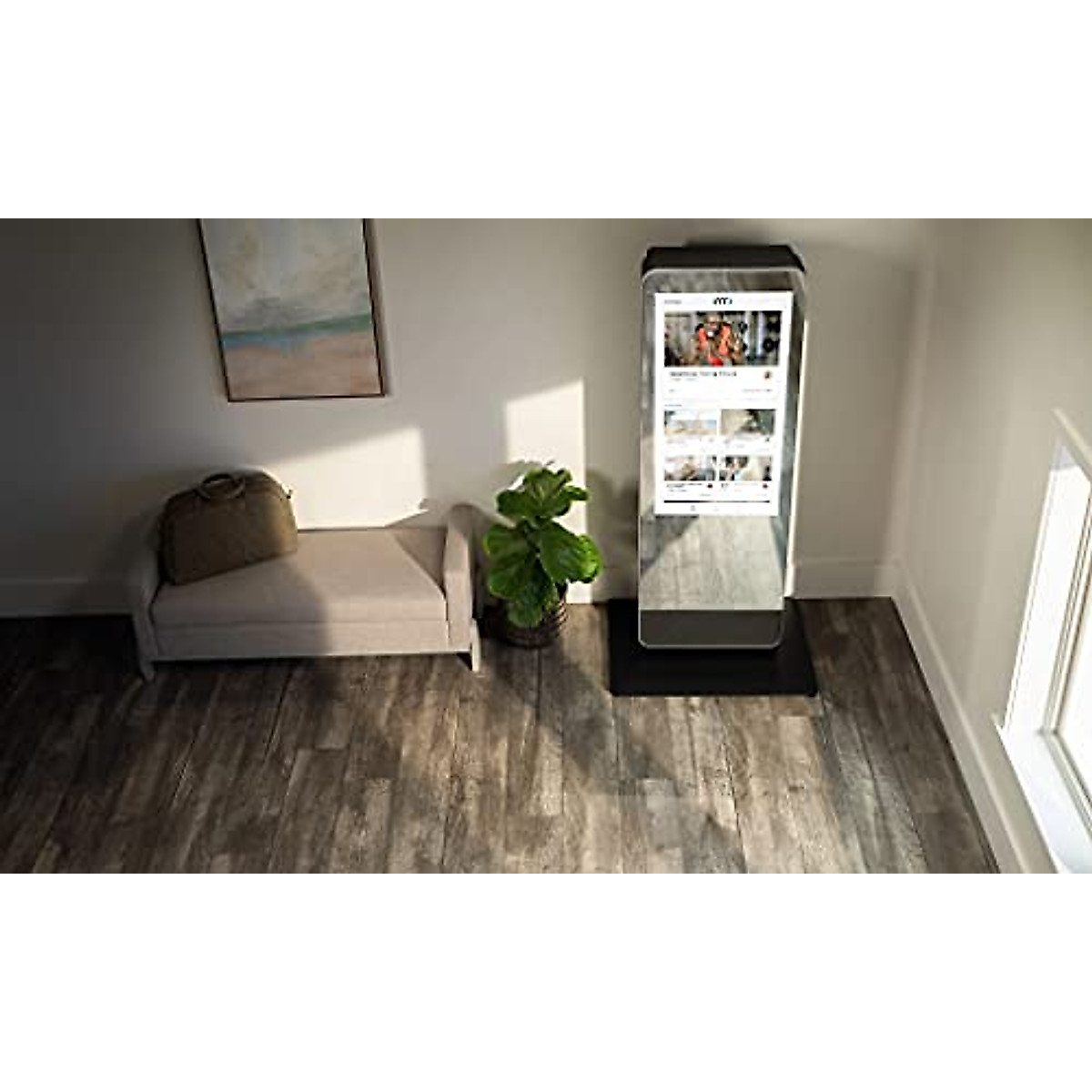 NordicTrack Vault Complete Reflective Trainer with Fitness Accessories, Pivoting Mirror and Touchscreen, and 30-Day iFIT Family Membership