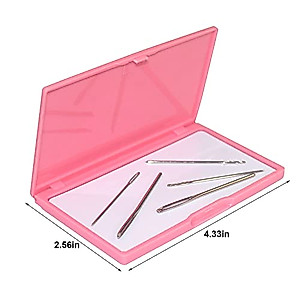 1 Piece Sewing Storage Case Magnetic Needle Storage Case Portable Magnetic Needle Keeper Cross Stitch Sewing Knitting Pin Holder Case Organizer