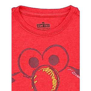 Sesame Street Elmo Boys’ T-Shirt for Infant and Toddler – Red