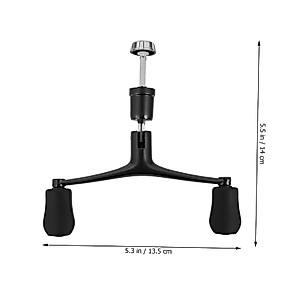 Sosoport 1pc Double Rocker Arm Swivel Rocker Fishing Boat Accessories Rotary Tool Accessories Fishing Rotary Knob Fishing Reel Knob Fishing Handle Arm Grip Reels Fishing Rod Parts Lengthen