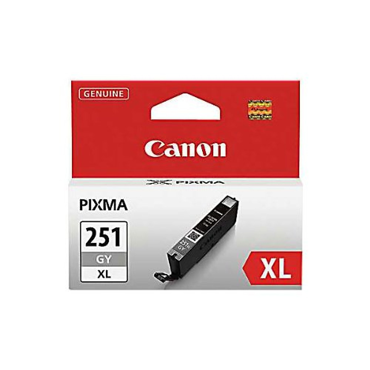 Canon Cli-251gy Xl Ink Cartridge - Gray - Inkjet - 665 Page - Oem