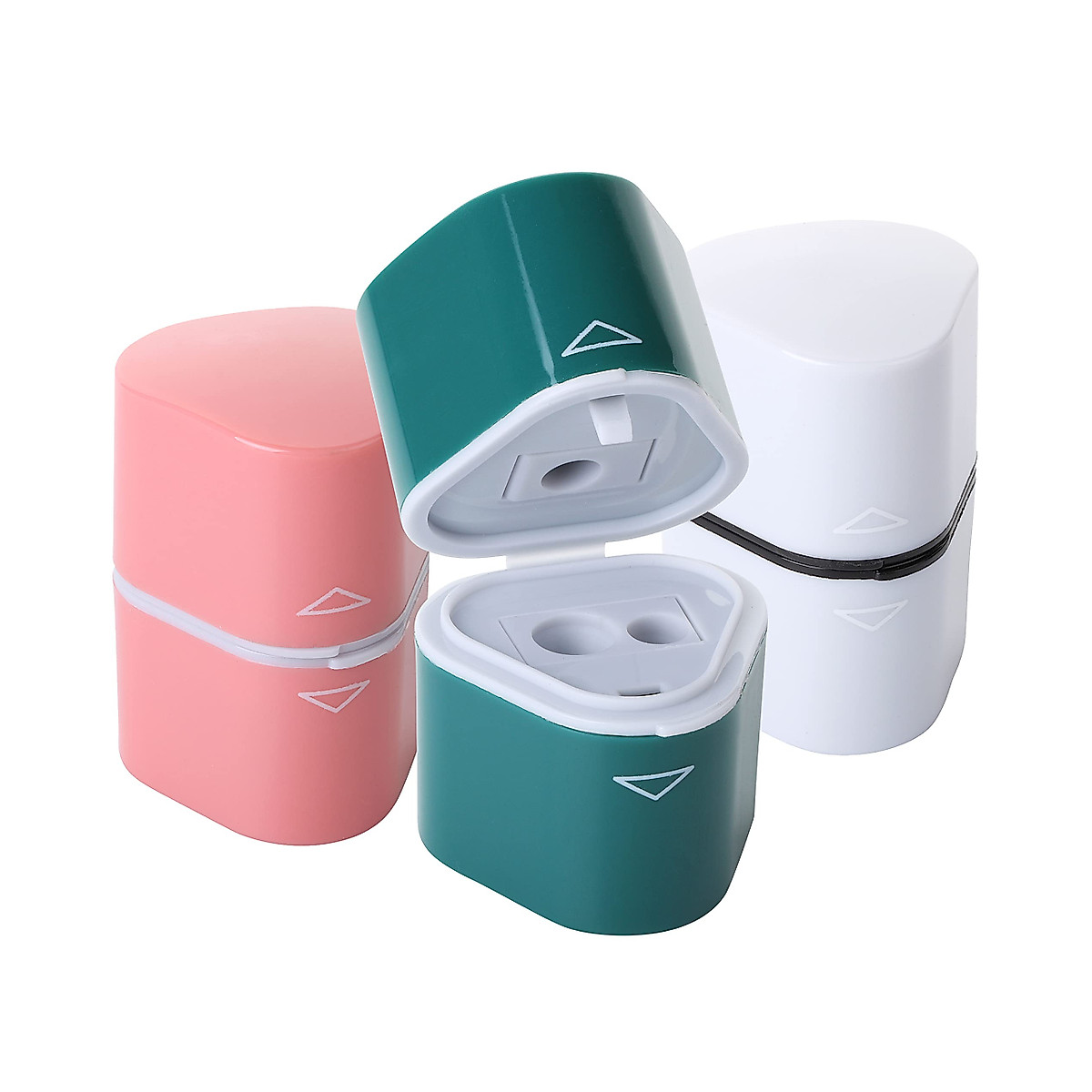 Mr. Pen- Pencil Sharpener for Colored Pencils, 3 Pack, 3 Hole, Pencil Sharpener Manual, Art Pencil Sharpeners, Jumbo Pencil Sharpener, Artist Pencil Sharpener, Colored Pencil Sharpener