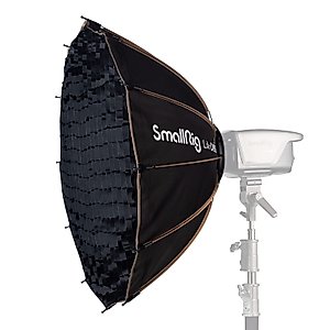 SMALLRIG Parabolic Softbox LA-D85 85cm Quick Release, Compatible with SmallRig RC 120D/RC 120B/RC 220D/RC220B and Other Bowens Mount Light - 4158