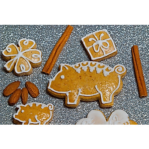Pig Farm Animal Cookie Cutter Set, Large 3-Piece Set, Premium Food Grade Stainless Steel, Dishwasher Safe