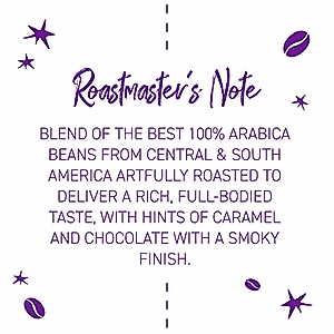 Joffrey's Coffee - Disney French Roast Blend, Artisan Dark Roast, Arabica Coffee Beans, Full-Bodied Blend, Hints of Caramel & Chocolate, Keurig 2.0 Compatible (Decaffeinated, Single Serve, 24 Count)