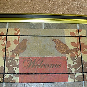 Anodized Brite Gold Deluxe Low Threshold with Vinyl Seal - MD Building Products 09159