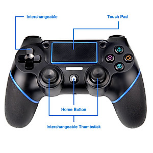 Sades PS4 Controller DualShock 4 Wireless Controller for Playstation 4 with Dual Viration and 3.5mm Jack - C200