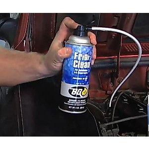 BG Frigi-Clean Aerosol AC Evaporator Cleaner And Frigi-Fresh Kit With Evaporating Cleaning Nozzle