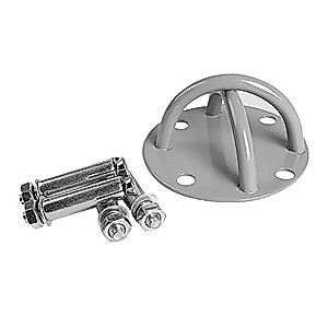 Heavy Duty Iron Swing Hangers Wooden Sets Playground Porch Indoor Outdoor & Hanging Snap Hooks Silver