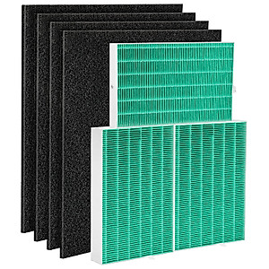isinlive Upgraded HPA300 HEPA Filter R, HRF-R3 for Honeywell HPA300 Series, HPA300, HPA304, HPA8350, HPA300VP, HPA3300b, HPA5300