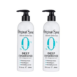 Original Sprout Deep Conditioner. Vegan Deep Conditioning Treatment for Hair Care.12 Ounces. (2 pack) (Packaging May Vary)