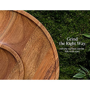 Dofira Nautilus Cheese Board and 4 Knife Set, Acacia Wood Large Round Charcuterie Board Kit with Slate Platter & Ceramic Bowls, Kitchen Gift Set for Housewarming, Bridal Shower, Wedding, Anniversary