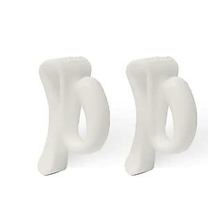 Bobino | Key Clip | Clip On Key Holder | Key Hook for Bag | Key Clip for Purse | Key Holder for Keychain | Purse Accessories | Key Chain Hooks & Compact Key Holder | Key Hanger | 2 Pack Cream