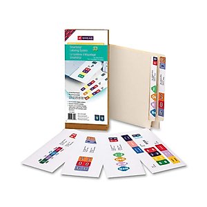 Smead Smartstrip Labels for Laser Printer, 250 labels per pack (66004)