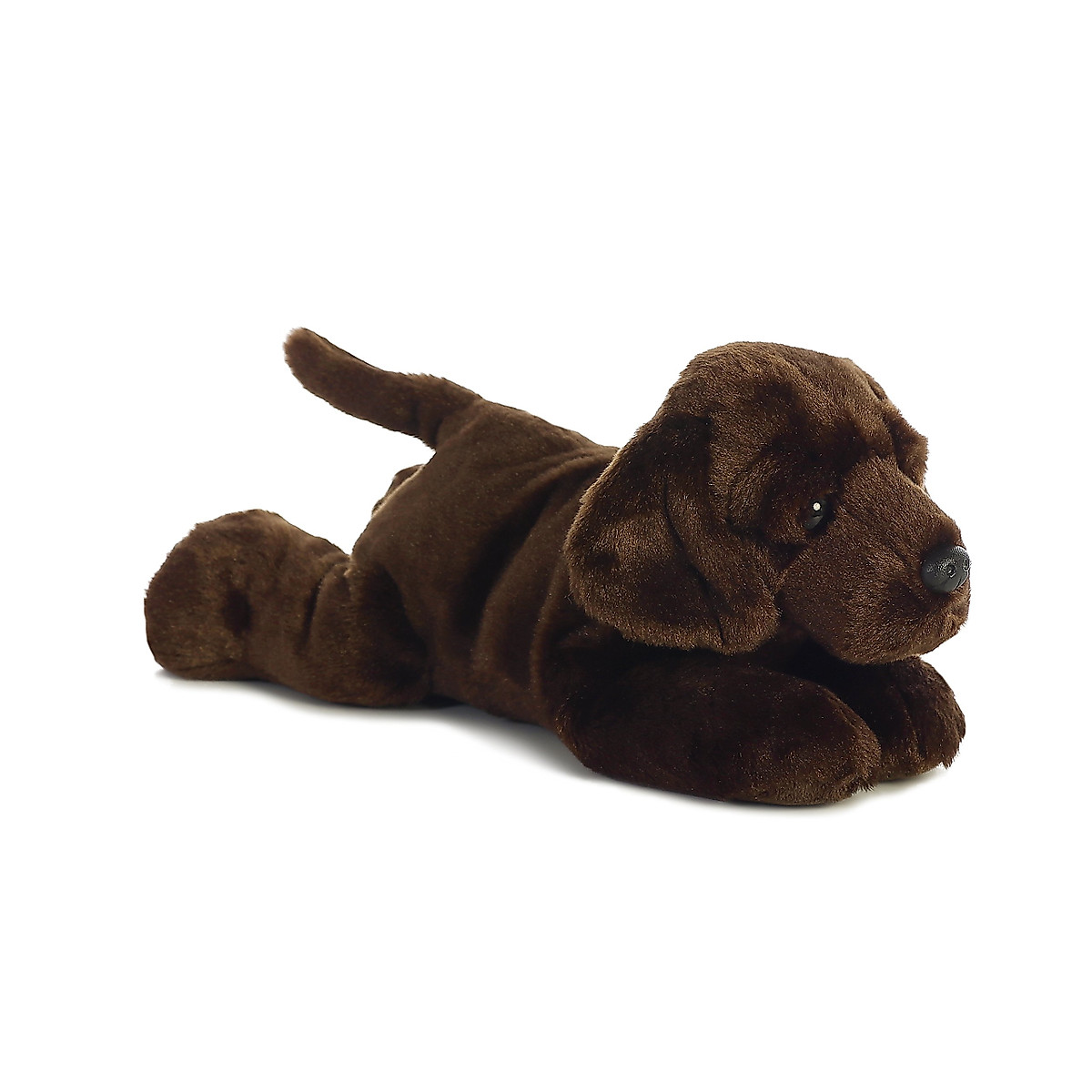Aurora® Adorable Flopsie™ Max™ Chocolate Lab Stuffed Animal - Playful Ease - Timeless Companions - Brown 12 Inches