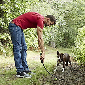 Franklin Pet Supply Tennis Ball Launcher for Dogs - Dog Ball + Tennis Ball Thrower for Fetch - Perfect Toy for Large + Small Dogs