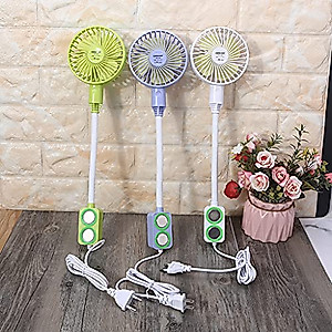 CXV 4.5inch 3-speed Flexible AC 100-240V Fan Magnetic Base for Sewing Machine Metal Lathe Workbench Machinist Bench Grinder