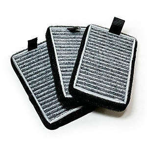 Nispira DSTx 2.0 Air Purifier Carbon HEPA Filter Replacement | Compatible with Clarifion Plug in Air Ionizer | Remove Smoke, Pet Dander, Odor | Pack of 6