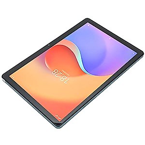 AMONIDA Tablet PC, 5G WiFi 8MP Front 16MP Rear 10 Inch Tablet Blue 100-240V 12GB RAM 128GB ROM for Android 11 for Entertainment (US Plug)