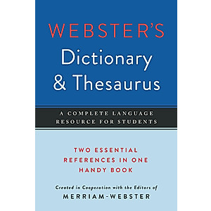 Webster's Dictionary & Thesaurus, Newest Edition