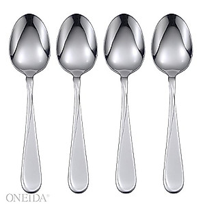 Oneida Flatware Flight Dinner Spoons, Set of 4