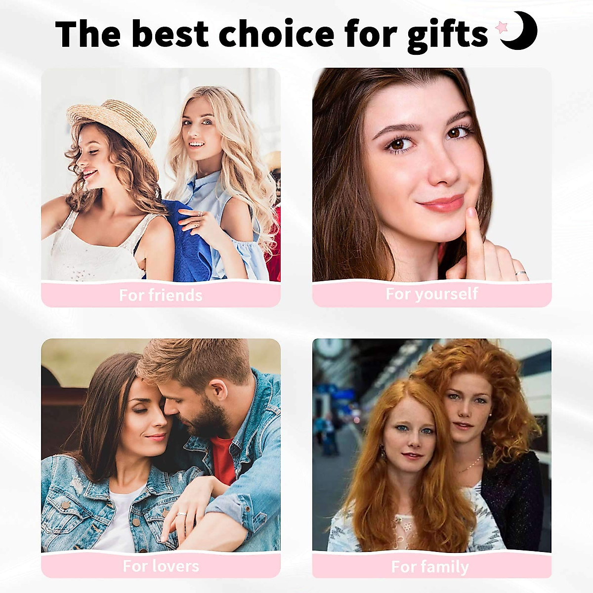 Zeponny Engraved Zodiac Ring, Surgical 316L Stainless Steel Statement Open Finger Rings, Horoscope Astrology Thumb Band Jewelry Gift for Women Men, US Size 8-9