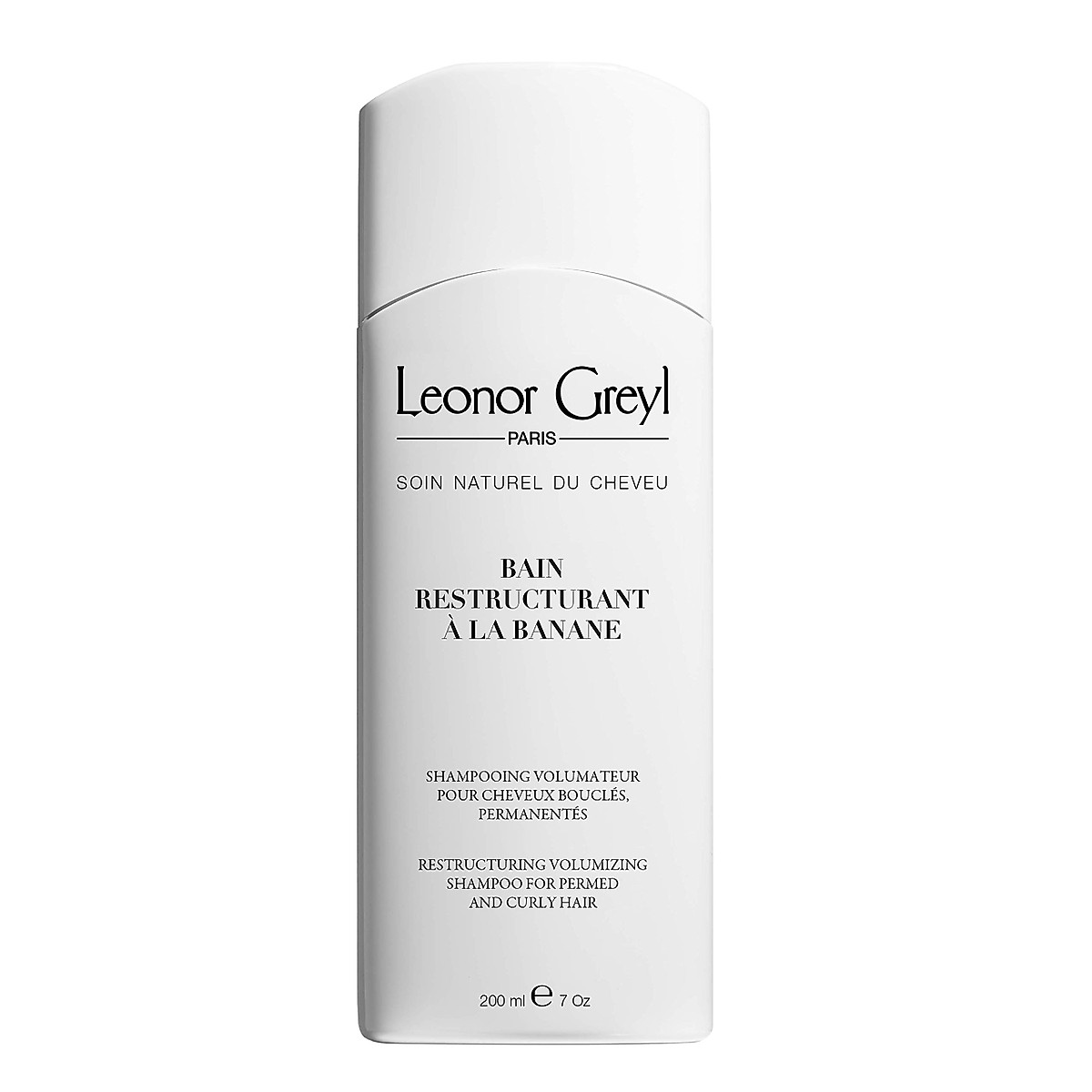 Leonor Greyl Paris - Bain Restructurant a La Banane - Volumizing Shampoo for Curly Hair - Clarifying Curly Hair Shampoo for Men & Women (7 Oz)