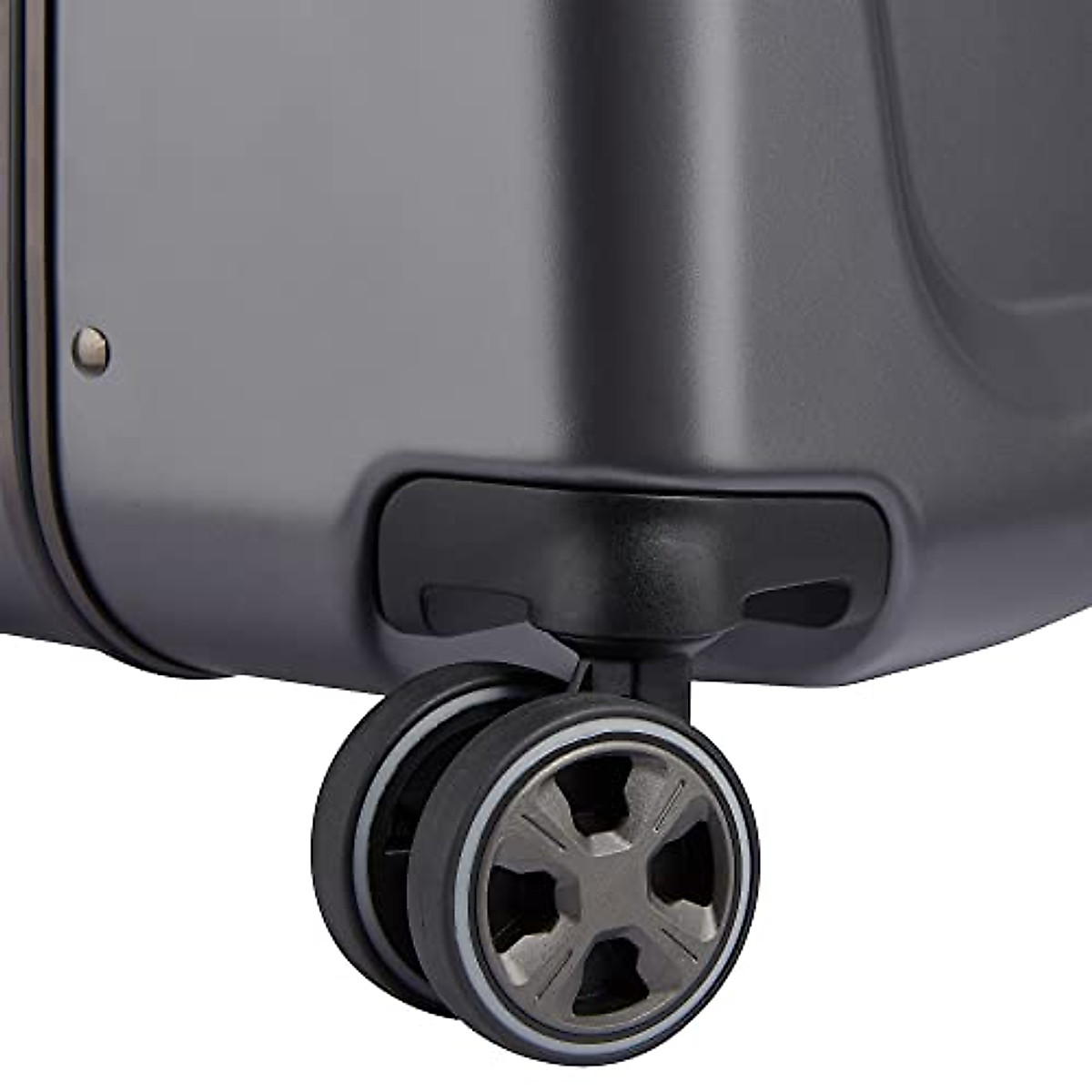 PEUGEOT Voyages Hardside Luggage with Spinner Wheels, Anthracite, 26 Inch Trunk