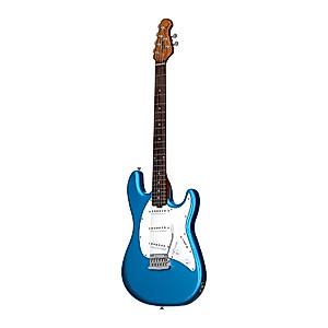 Sterling by Music Man 6 String Solid-Body Electric Guitar, Right, Toluca Lake Blue (CT50SSS-TLB-R2)