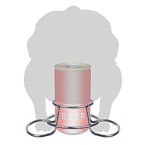 Beer Can Chicken Holder - Stainless Steel Beer Chicken Roaster for Grill Oven or Smoker