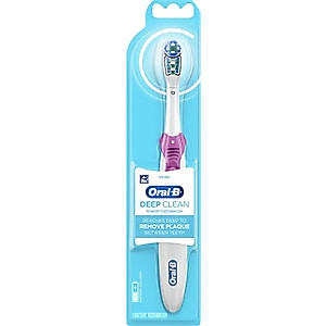Oral-B Complete Deep Clean Battery Power Electric Toothbrush (Color May Vary)