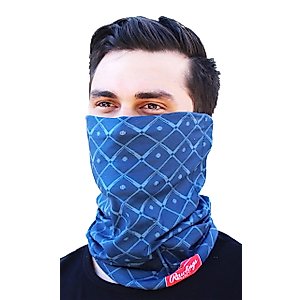 Rawlings Multi-Functional Face, Neck and Head Gaiter - Graphite Crossed Bats