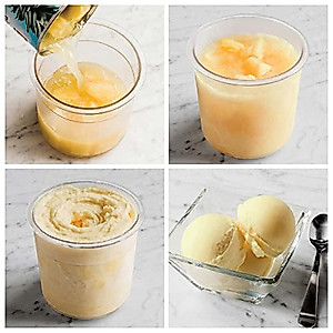 Ninja CN301CO CREAMi Ice Cream Maker, for Gelato, Mix-ins, Milkshakes, Sorbet, Smoothie Bowls & More, 7 One-Touch Programs, with (3) Pint Containers & Lids, Compact Size, Perfect for Kids, Black (Renewed)