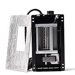 Criditpid S31105 Speed Variable Blower 110V ~ 120V for GHP Group, Monessen/Majestic (MHSC Brands), Majestic Dutchwest Windsor, CFM US Century Plate Steel Freestanding Wood Stove Fireplace Fan.