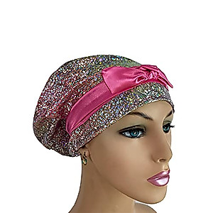 European Style Ribbon – Tie-Dye Holographic. - Scrub Hat for Women & Men tie Back | Working Cap with Holder. Bouffant, Scrub Hats for Women, Unisex Surgical Caps, Nurses Hats | Dr. Hats