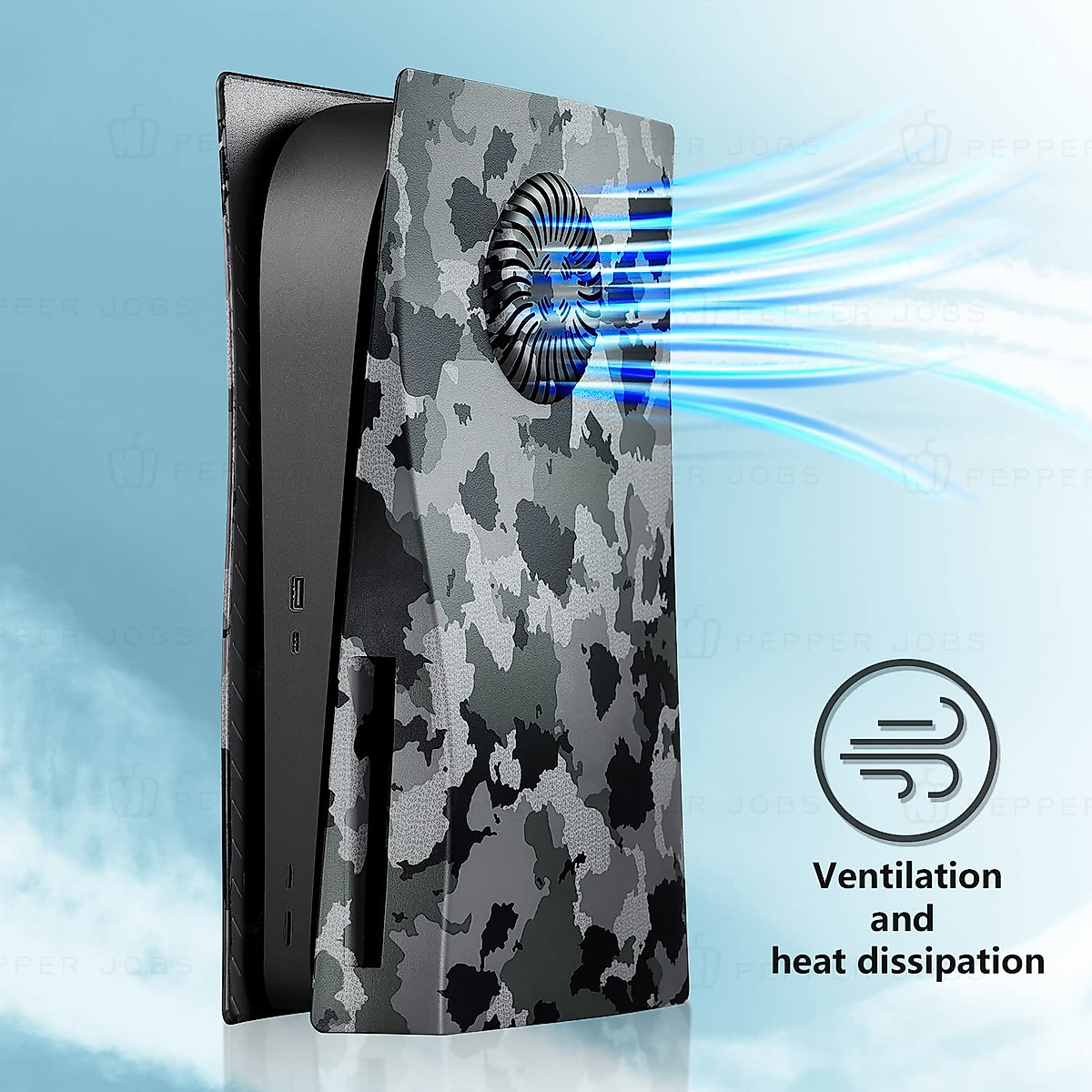 PEPPER JOBS Console Cover Hard Shockproof, Part Number PJ-CC001, Hardware Platform 123, Material Acrylonitrile Butadiene Styrene (ABS), Color 123