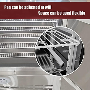 Vaseni 150L 5 Trays Commercial Blast Freezer, Blast Chiller, Blast Chiller Shock Freezer 2.8in Touch Panel, -35~+3℃ Temperature Control, for Ice Cream, Dumpling, Fish, Seafood, Chicken, Frozen Meat