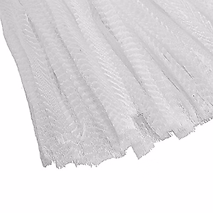 Hedume 200 Pack Plastic Mesh Bags, Produce Bags, Mesh Storage Food Bags for Grocery Shopping & Storage of Fruit Vegetable seadfood & Garden Produce