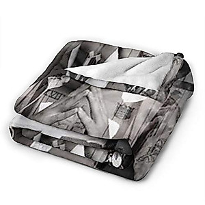 Justin-Bieber Super Soft Blankets Anti-Pilling Flannel Throw Blanket for Home Bedding Living Room 60" x50