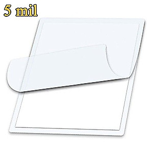 RyhamPaper Thermal Laminating Pouches, Laminating Sheets 8.9 x 11.4-Inches/Letter Size/5 mil, 300 Pack Laminator Sheets for Sealed Document, Cards, Clear Laminated Finish, Round Corner, Waterproof