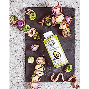 La Tourangelle, Avocado Oil, Handcrafted from Premium Avocados, Great for Cooking, as Butter Substitute, and for Skin and Hair, 16.9 fl oz