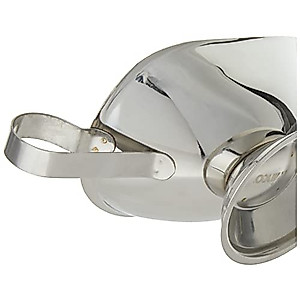 Winco Gravy Boat, 10-Ounce, Stainless Steel, Medium