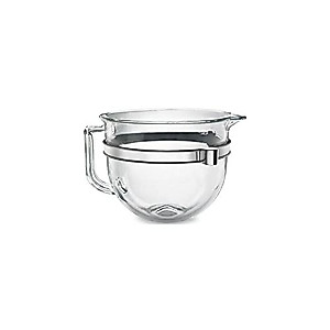 KitchenAid Stand Mixer Glass Bowl, 6 Quart Bowl Lift