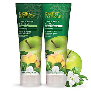 Desert Essence, Thickening Conditioner, Green Apple and Ginger, Vegan, 8 oz