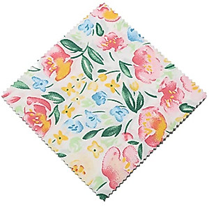Nodsaw Floral Charm Packs for Quilting 5 inch, Precut Cotton Quilting Fabric Bundle, 42-5" Charm Squares